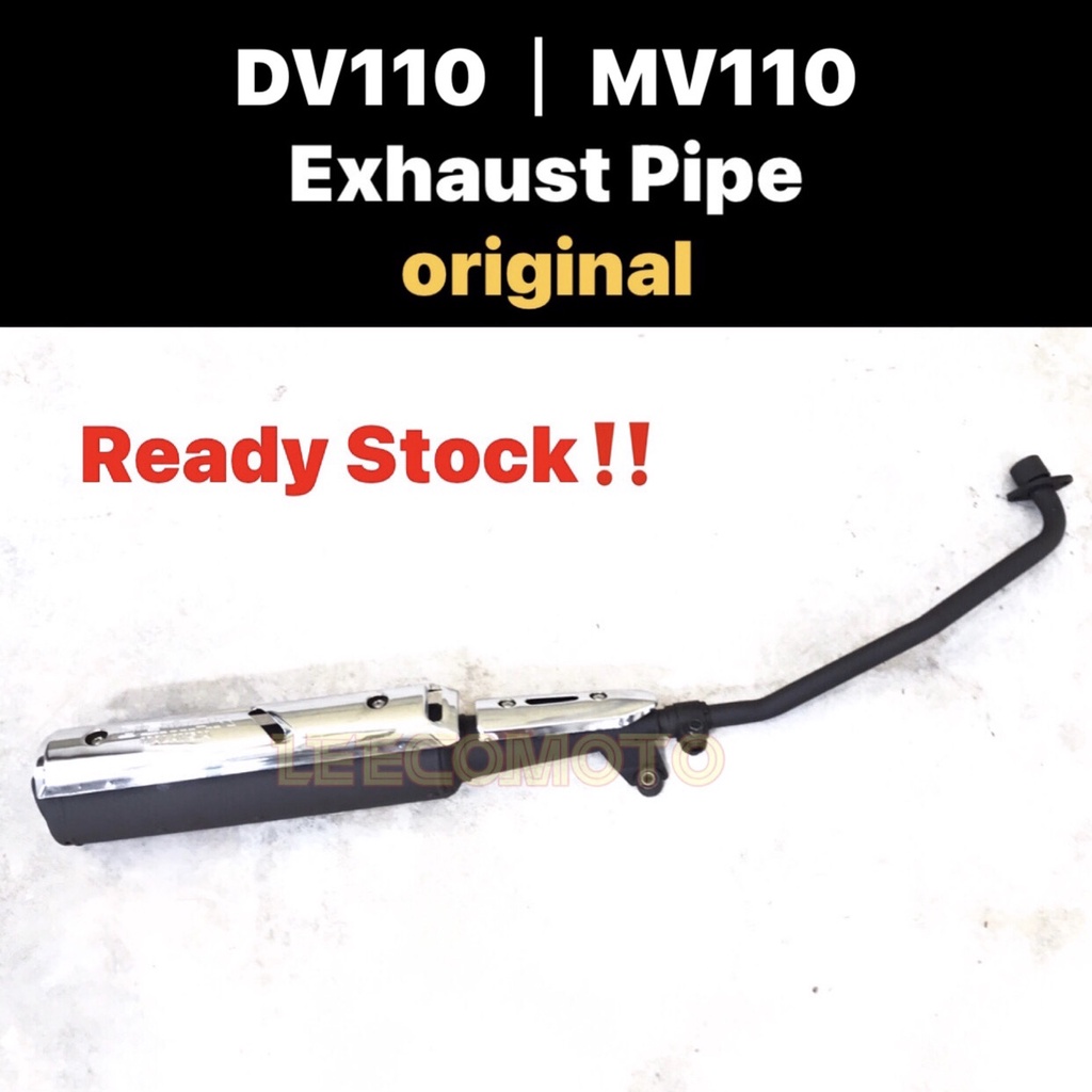 ( 100% ORIGINAL ) DEMAK DV110 MV110 EXHAUST PIPE EKZOS EXZOS MUFFLER ...
