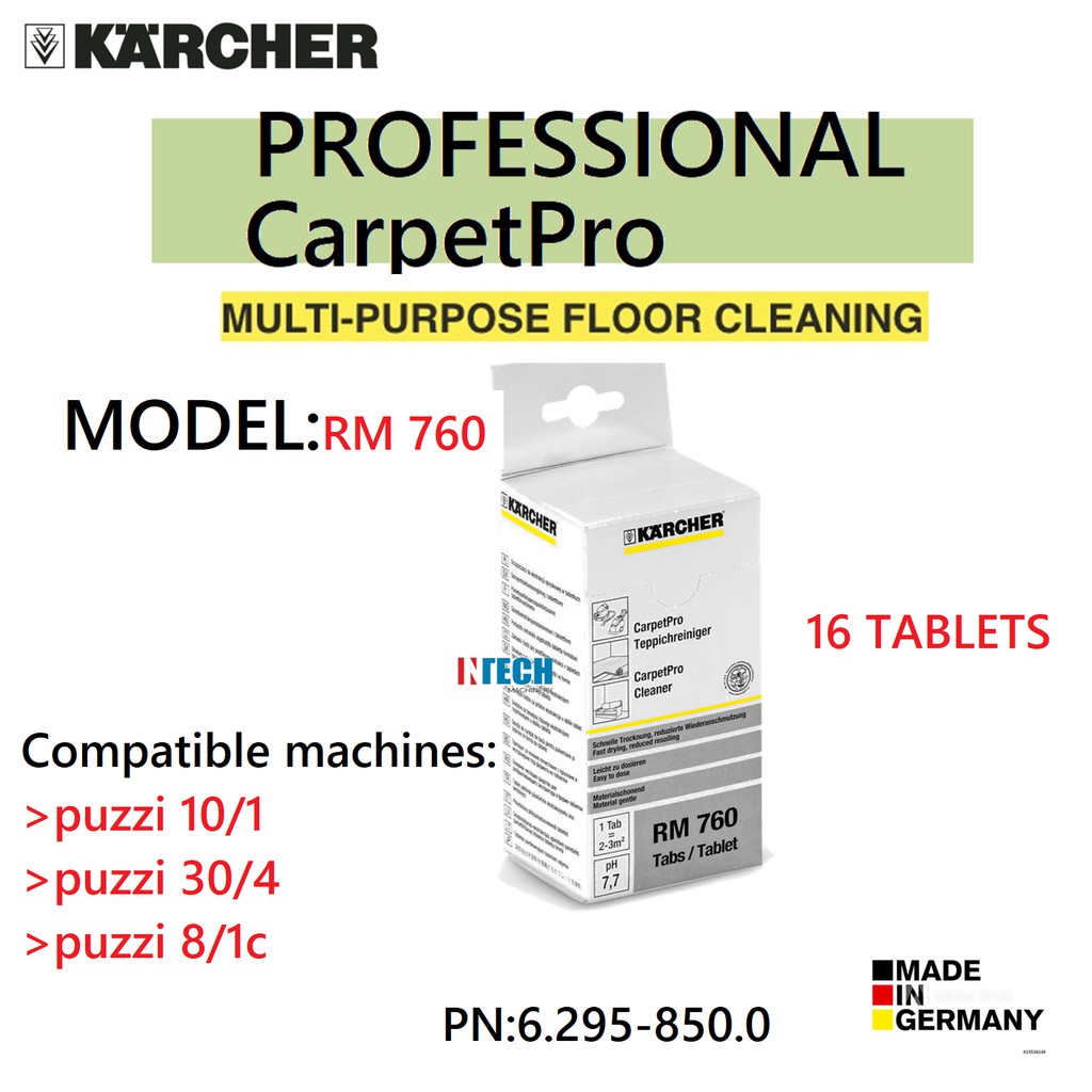 KARCHER 62958500 CARPETPRO PROFESSIONAL RM760 TABLET | Shopee Malaysia
