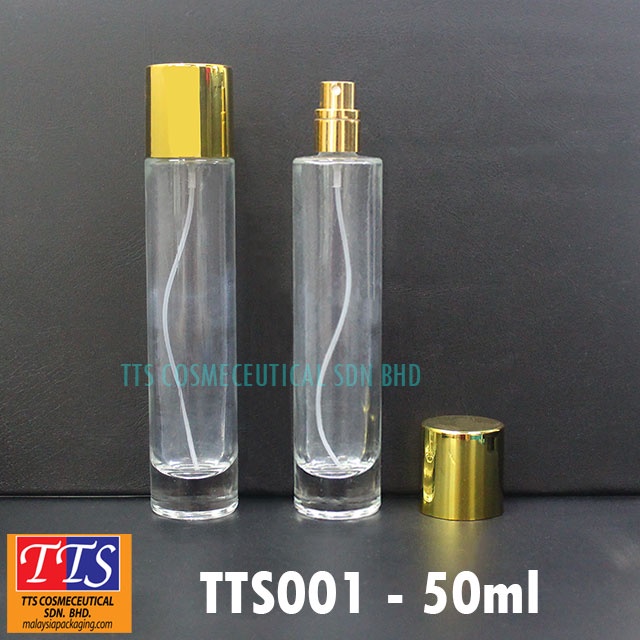 50ml Screw Reﬁllable Glass Perfume Bottle / Botol Minyak Wangi / Botol ...