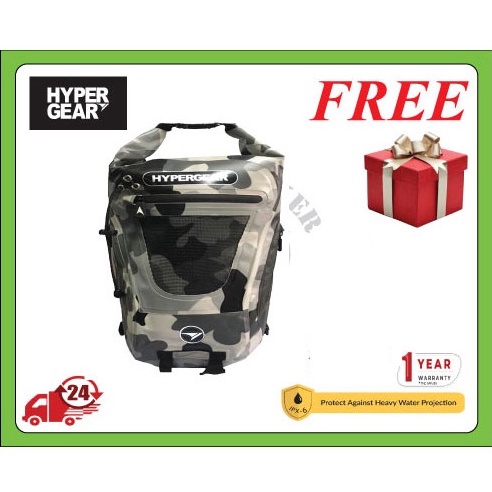 HyperGear Backpack-DRY PAC TOUGH 20L-(Authentic Product)-Free Waist ...