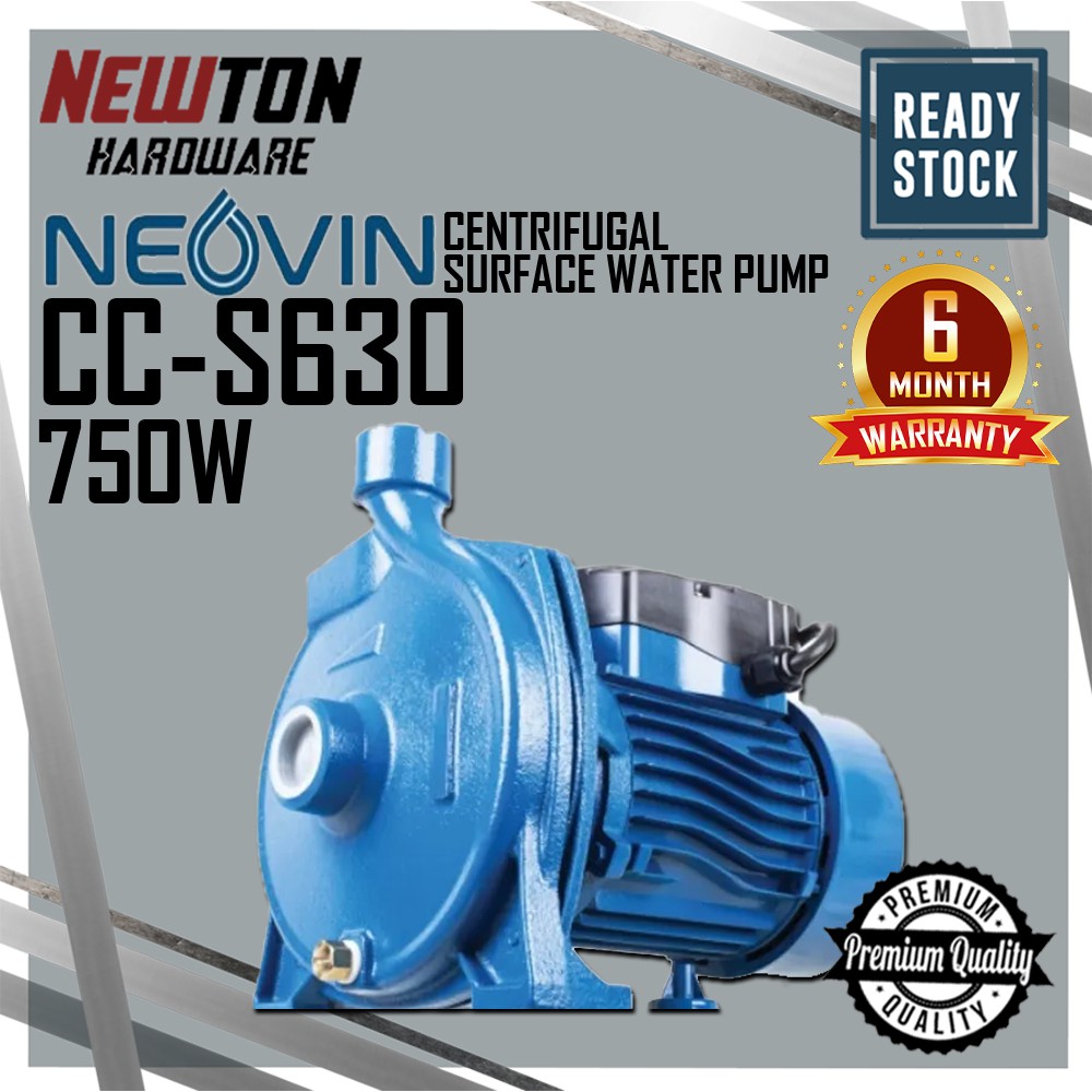 NEOVIN CENTRIFUGAL PUMP CC-S630 750W 0.75kW | Shopee Malaysia