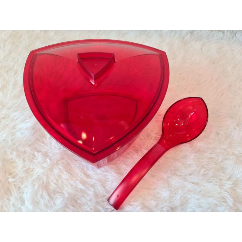 Tupperware Roza Triangle Bowl (1) 2.2L | Shopee Malaysia