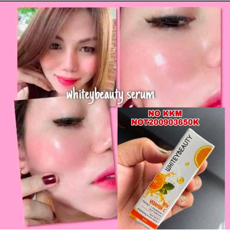 SERUM VITAMIN C extra glow Magical c pure vitamin c 1000mg whitening whitey beauty by | Shopee ...