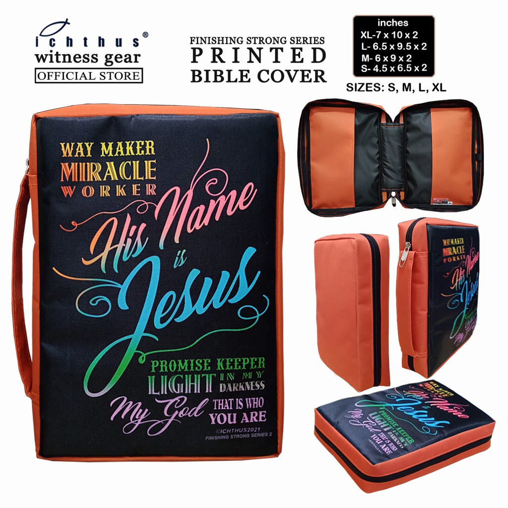 Bible Cover Sturdy and Affordable Bible Cover with Zipper Bible Cover ...