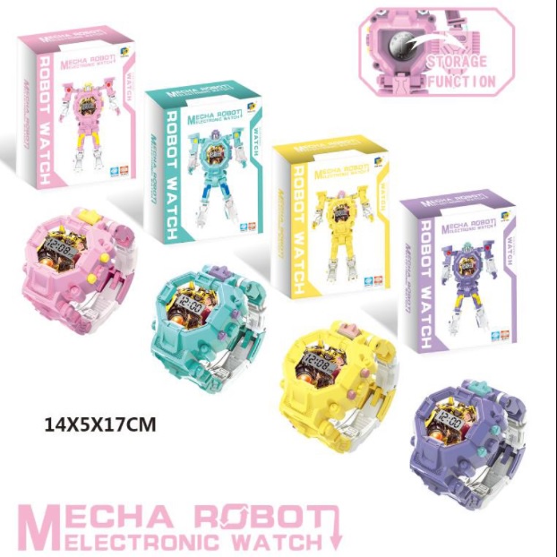 READY STOCK Mecha Robot Electronic Watch | Shopee Malaysia