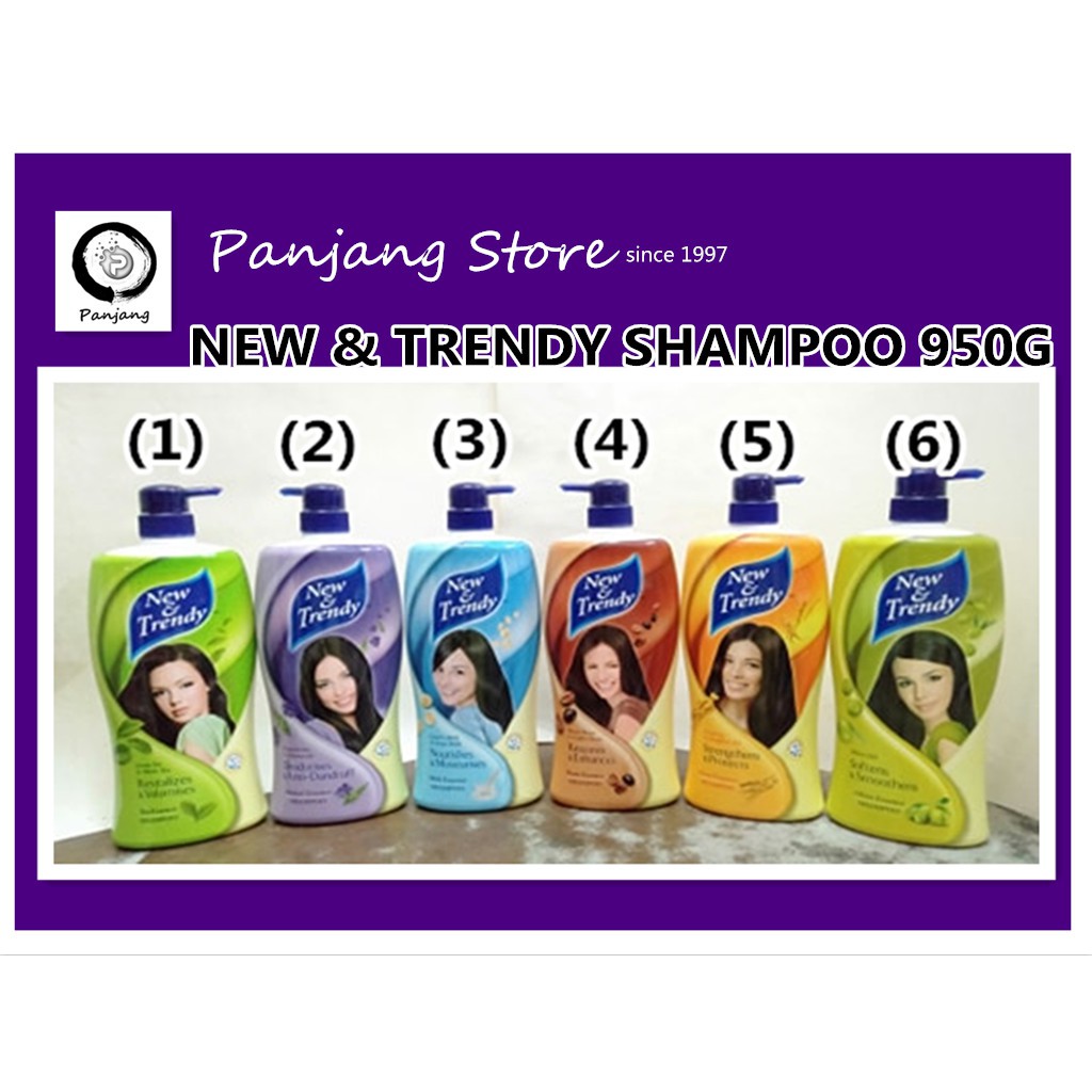 NEW & TRENDY : SHAMPOO - 950ml | Shopee Malaysia