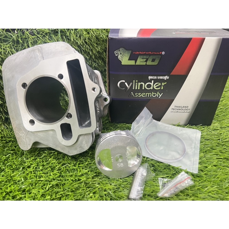 LEO RACING BLOCK EX5 DREAM 58mm PISTON SONIC/LEO THAILAND BLOCK RACING ...