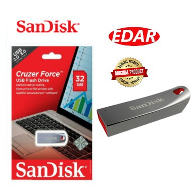 SANDISK CRUZER FORCE USB FLASH DRIVE 32GB | Shopee Malaysia