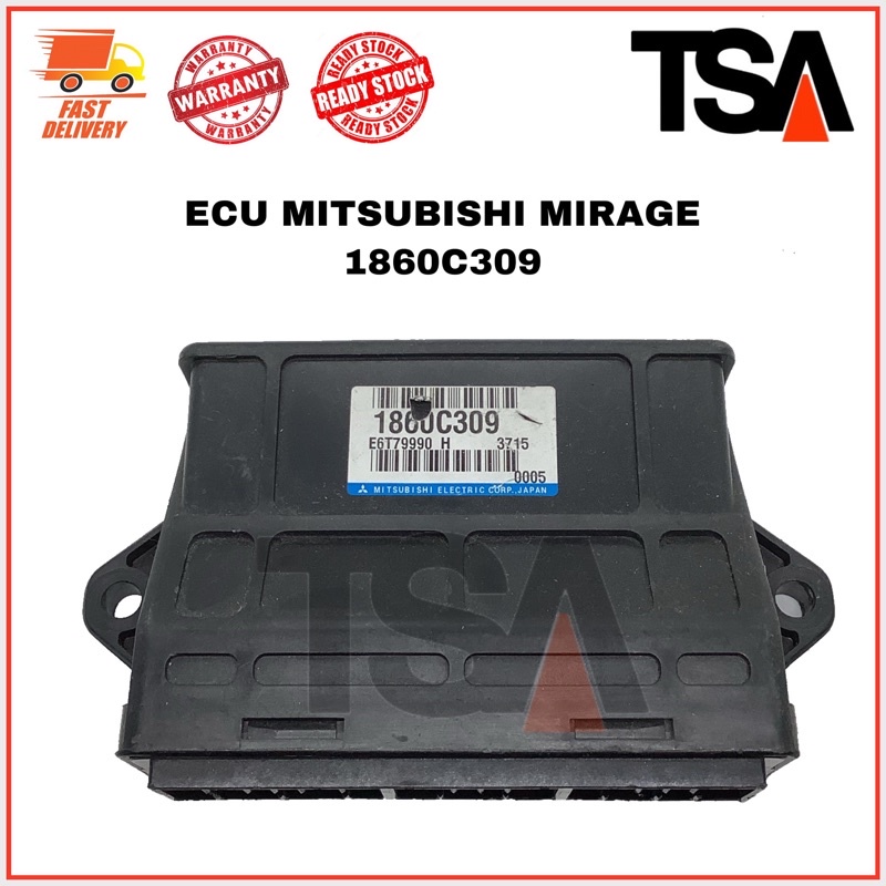 ECU MITSUBISHI MIRAGE - 1860C309 ENGINE CONTROL UNIT | Shopee Malaysia