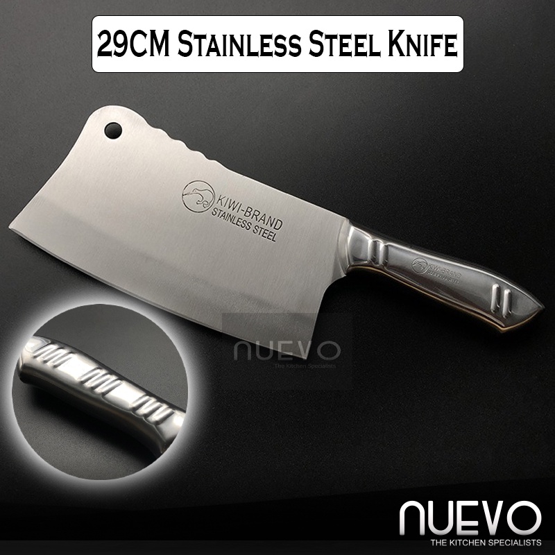 Premium Stainless Chopping Knife/ Cleaver/Pisau Pemotong daging ...