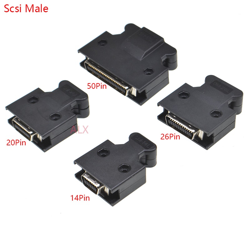 1 Piece DIY SCSI Male Connector HPCN 14 20 26 36 50 Pin Socket ...