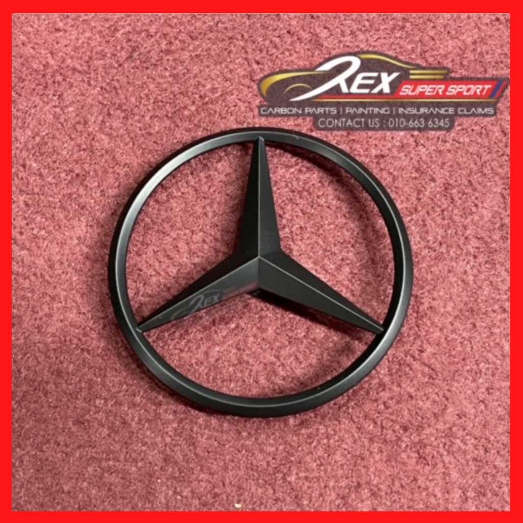 Mercedes Benz Emblem Rear Logo Badge A-Class W176 W177 C-Class W205 CLA ...