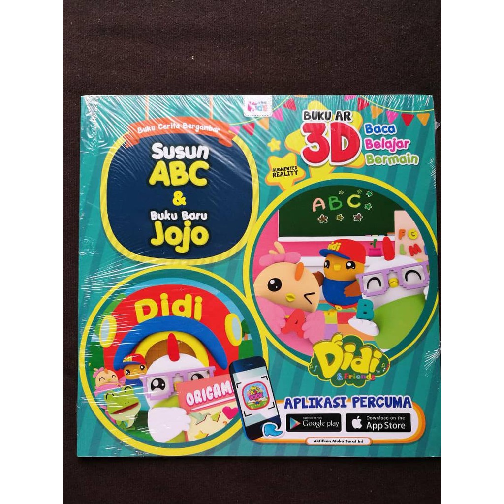 Buku Cerita bergambar Didi & Friends - Susun ABC & Buku baru Jojo ...