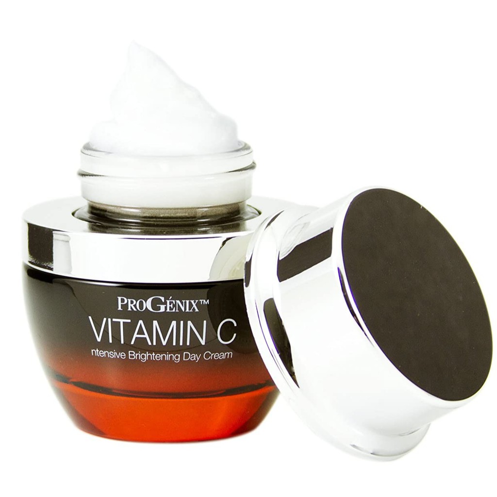 Progenix Vitamin C Face 1oz Cream Moisturizer Skin Care Facial Lotion, Potent Vitamin C Gel For ...