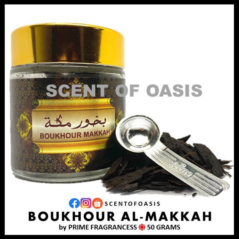 PRIME FRAGRANCESS BOUKHOUR MAKKAH 50gm | Shopee Malaysia