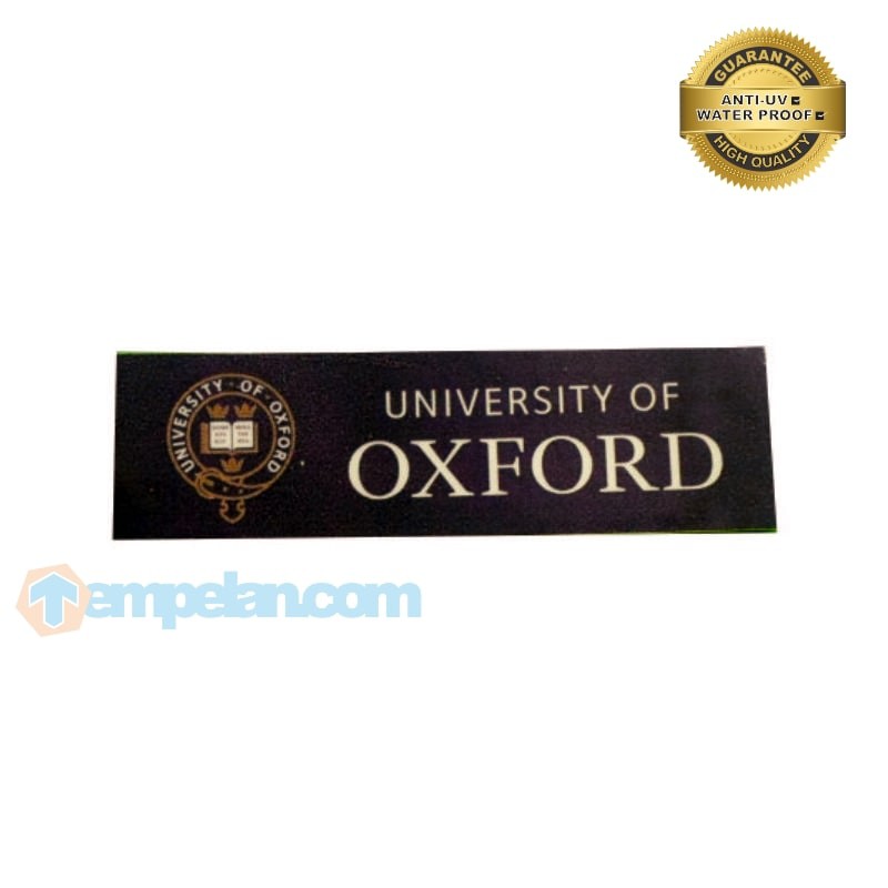 University OF OXFORD STICKERS | Shopee Malaysia
