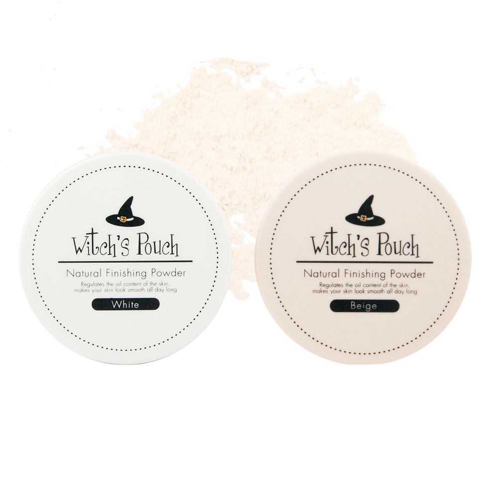 Witch's Pouch No Sebum Powder Finishing Powder 01 White 02 Beige 5g ...