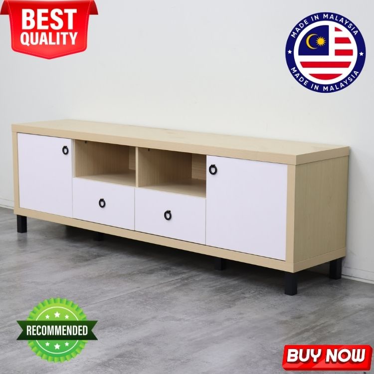 ROAM TV Rak Almari Tv Rack Tv Cabinet 6ft Kabinet TV Murah Modern ...