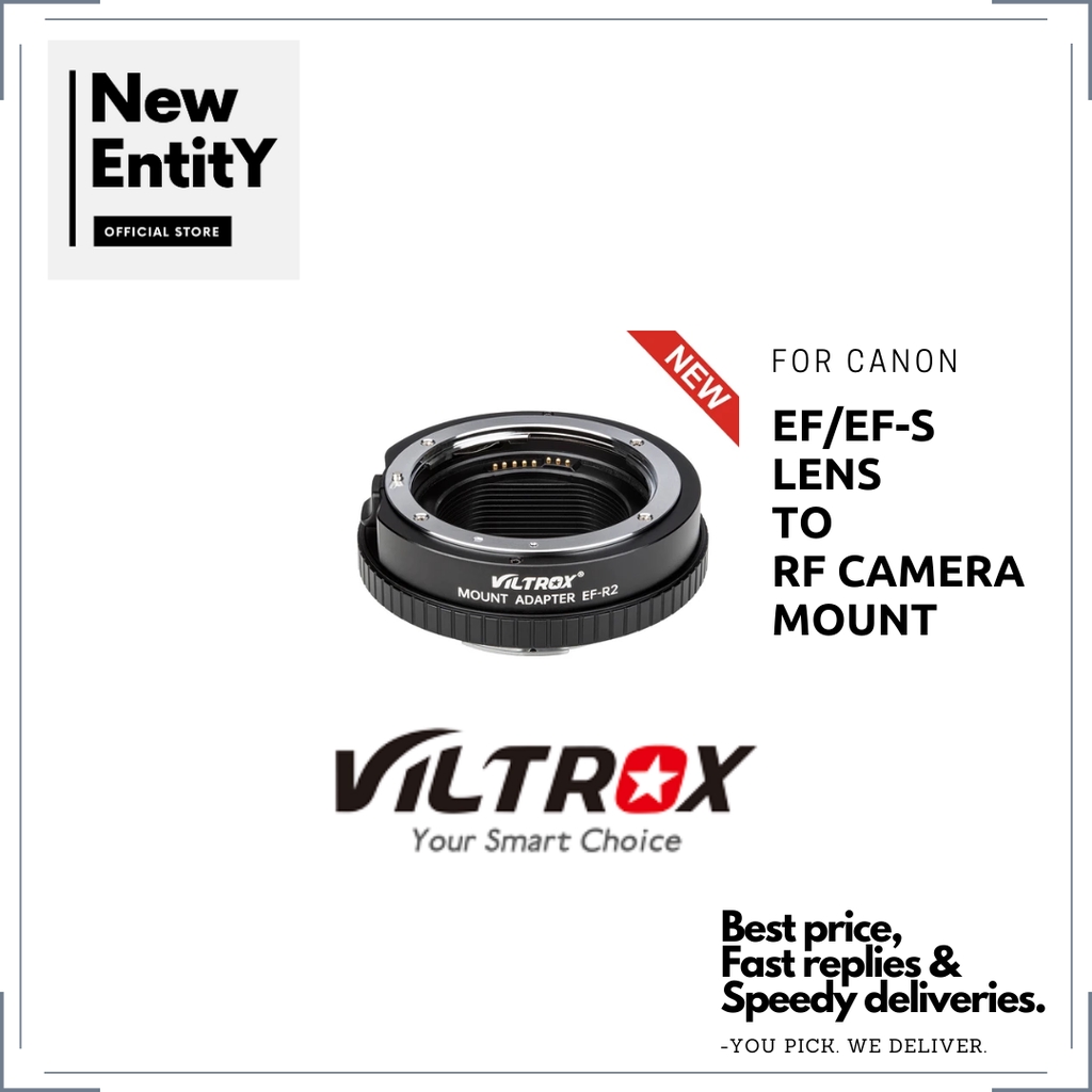 Viltrox Genuine EF-R2 Lens Mount Adapter for Canon EF/EF-S lens and EOS ...