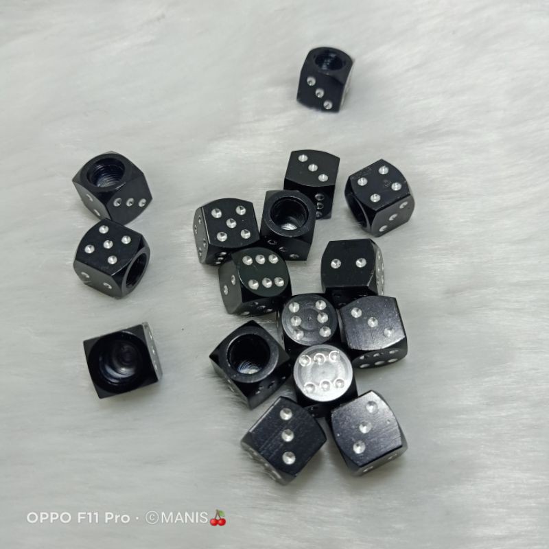 Penutup Injap Tayar Kereta Dadu / Car Tire Wheel Tyre Caps Valve Stem ...