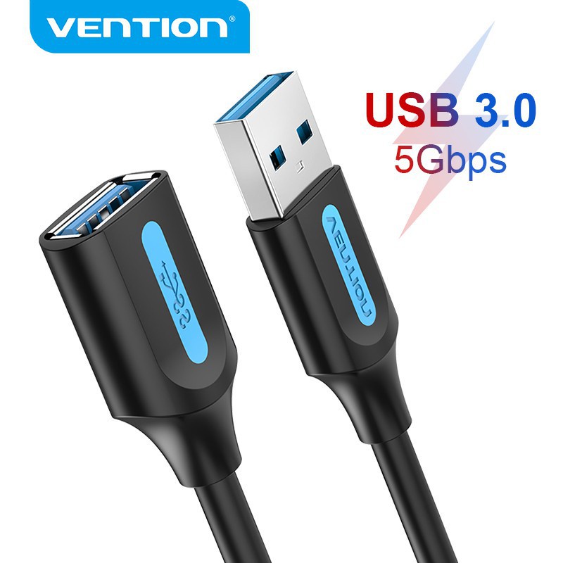 Vention USB Extension Cable USB 2.0 3.0 Data Cable | Shopee Malaysia
