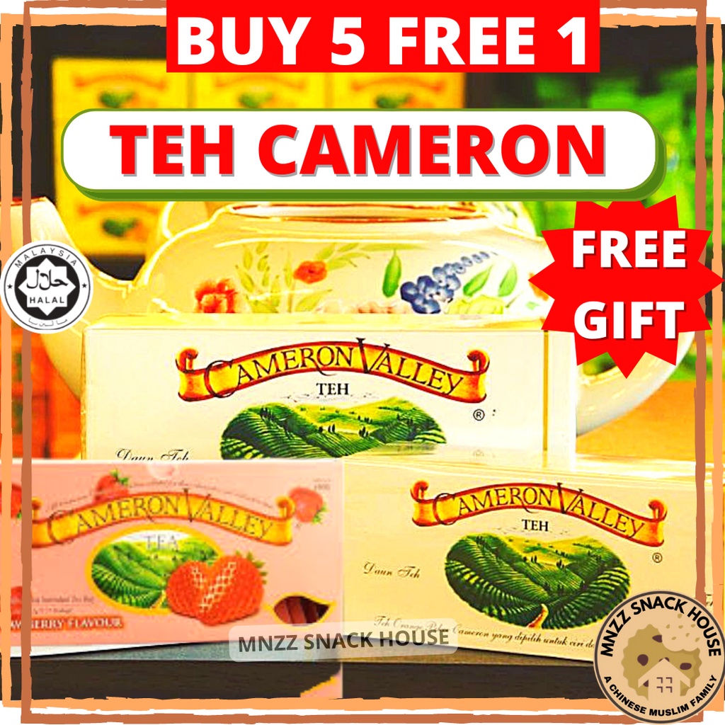 [ BUY 5 FREE 1 ] Original Teh Cameron Highland Valley Tea Minuman ...