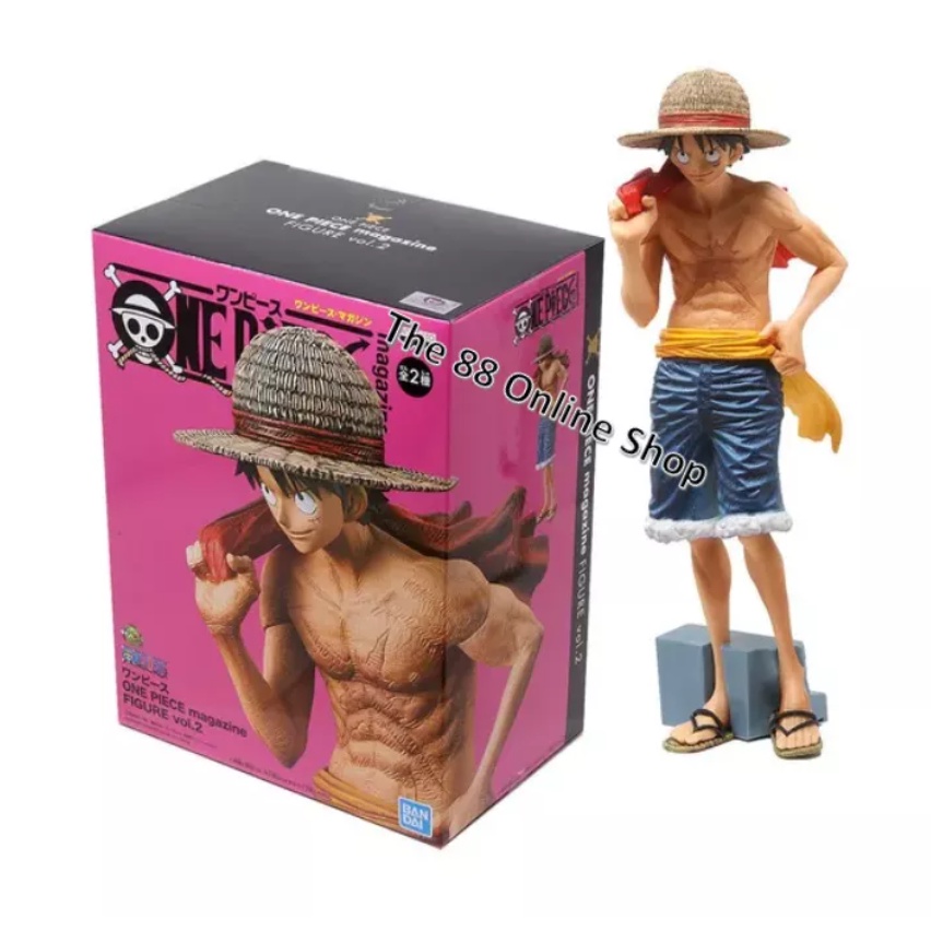 One Piece Magazine Vol. 2 Monkey D. Luffy Action Figure Ready stock ...