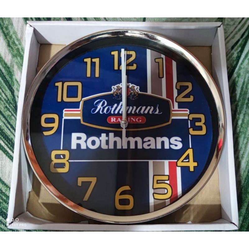 JAM CUSTOM ROTHMANS LOGO | Shopee Malaysia
