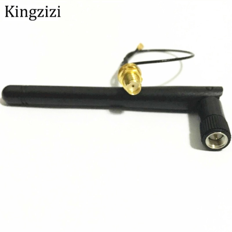 IPEX To SMA Female External Antenna Adapter with SMA Male Antenna for 2 ...