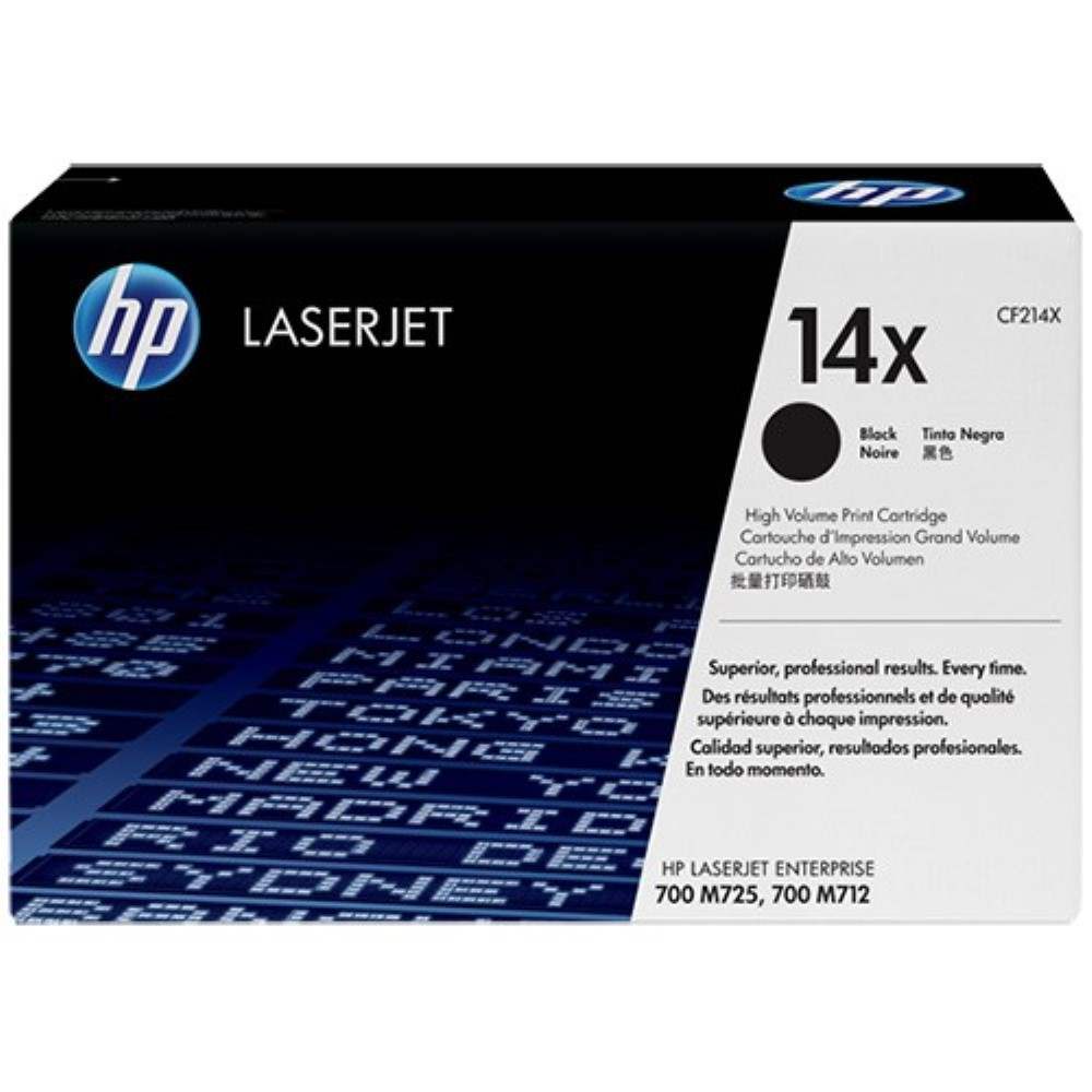 HP 14X High Yield Black Original LaserJet Toner Cartridge (CF214X ...