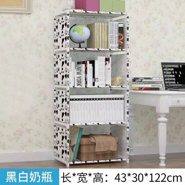5 Tier Portable Bookshelf / Multipurpose Bookshelf | Shopee Malaysia