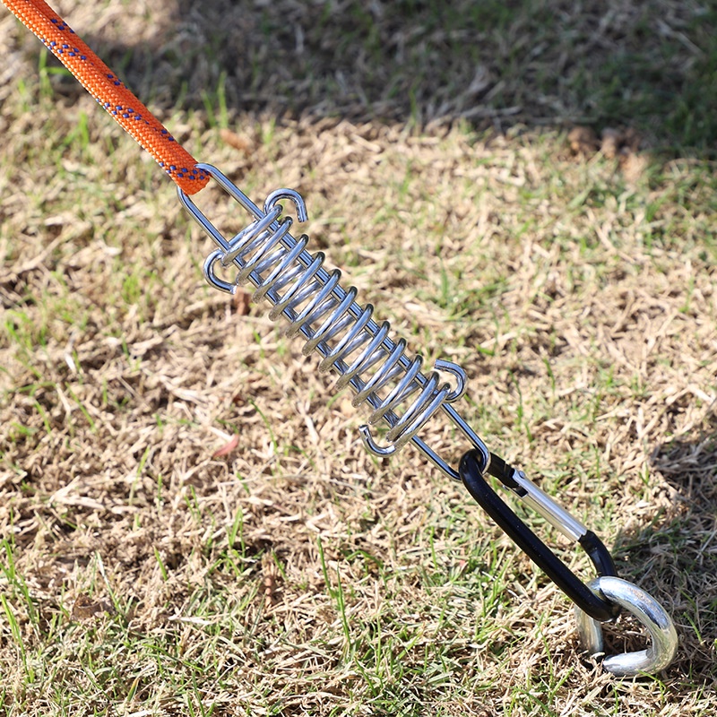 Tent Spring Buckle Guyline Absorber Suspension Spring For Flysheet ...