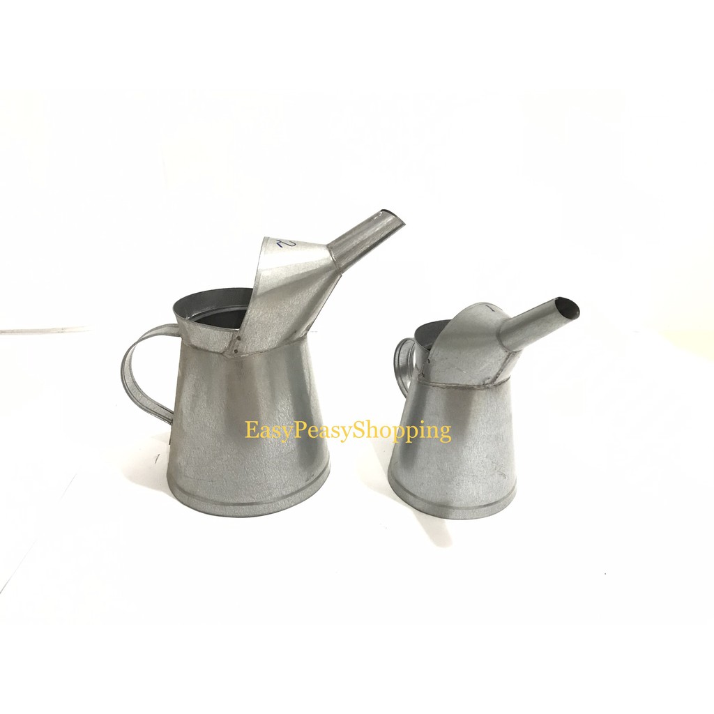Zine Minyak Liter ,Bottle Zine Litre /Botol Sukat /Tin Jug (READY STOCK ...