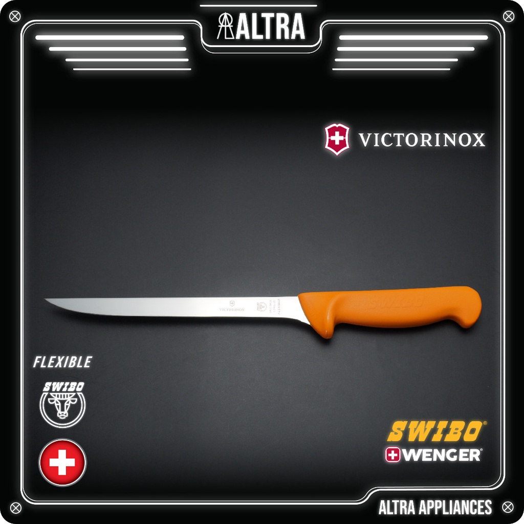 Premium Victorinox Swibo 7" / 20cm Fish Filleting Knife / Pisau Dapur ...