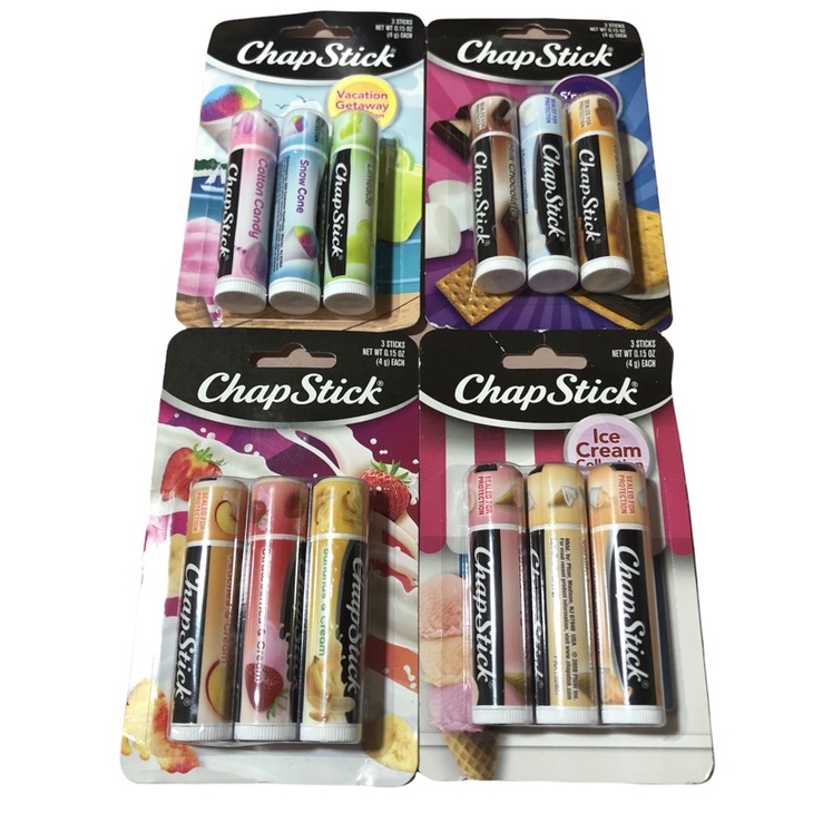 ChapStick 3-pc. Lip Balm Set | Shopee Malaysia