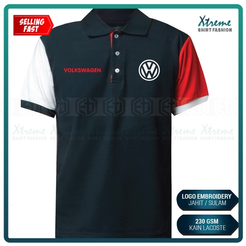 G Polo T Shirt Sulam Volkswagen VW Racing Tuning Car Turbo Motorsport ...