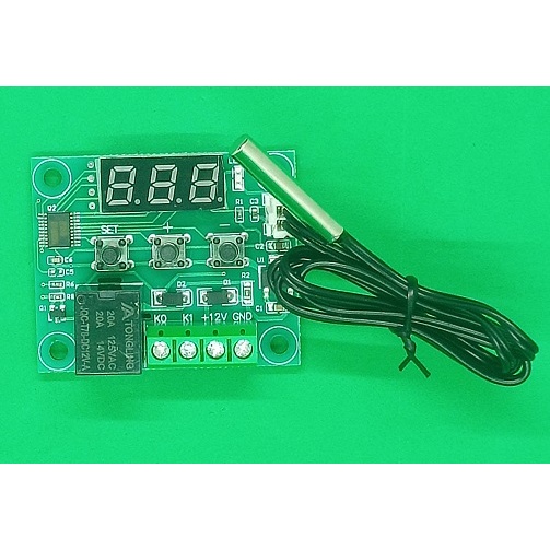 Digital Thermostat Temperature Control,DC 12V LED c/w NTC Sensor (W1209 ...