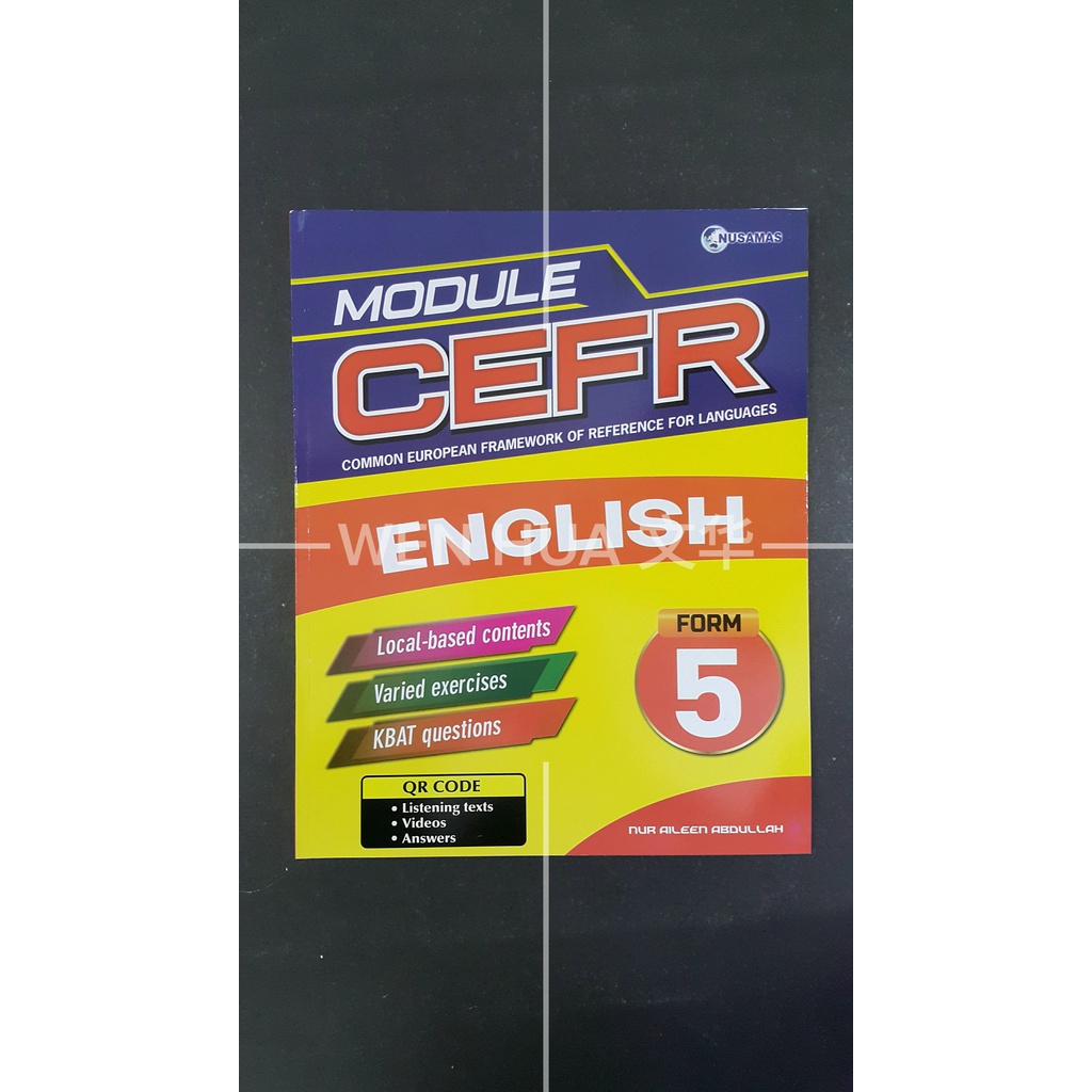 MODULE CEFR ENGLISH FORM 1 TO FORM 6 [NUSAMAS] | Shopee Malaysia