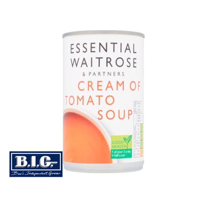 Waitrose Essential Cream Of Tomato Soup 400g (EXP Apr 2023) | Shopee ...