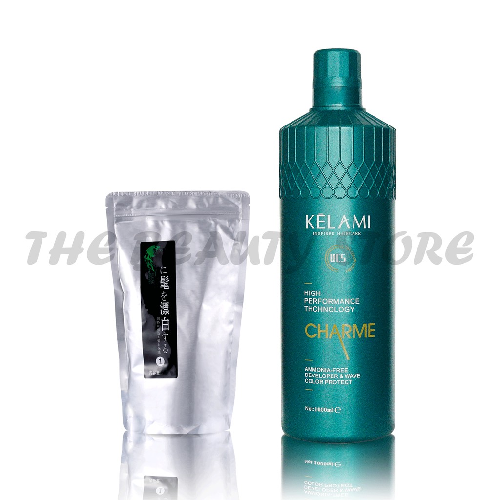 Japan Soft Hair Bleach Powder Soft Bleach Hair Bleaching 100G Developer ...