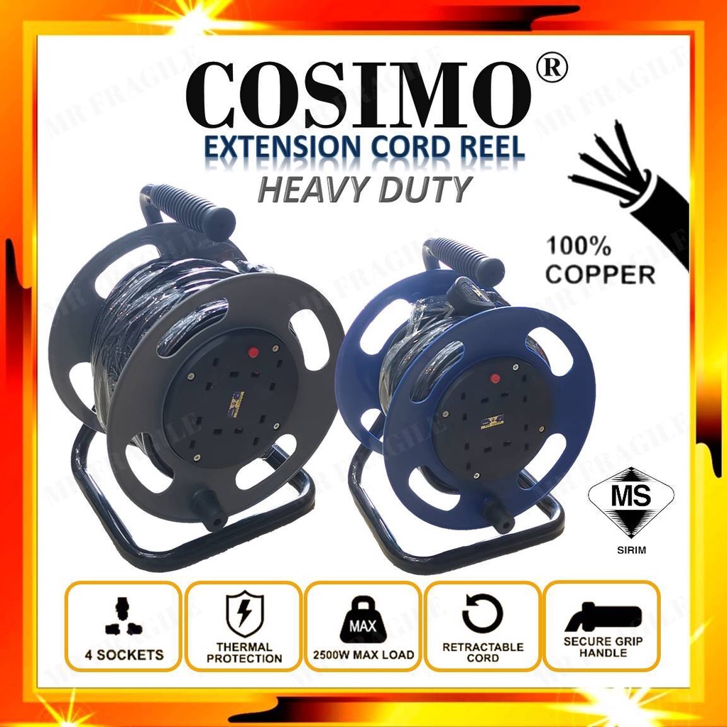 COSIMO 20meter / 30meter 4G Industrial Type Extension Plug & Adapters ...