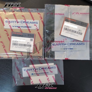 Original Honda Earth Dreams Technology Label Emblem iVTEC iVTEC TURBO ...