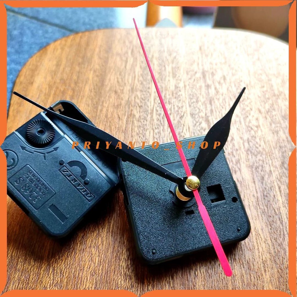 MESIN Creeping Sweep Wall Clock Machine Without Swara 3268s Free ...