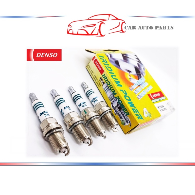 IK16 DENSO IRIDIUM POWER SPARK PLUG #5303 (4PCS) TOYOTA Vios Altis / PROTON / HONDA / PERODUA ...