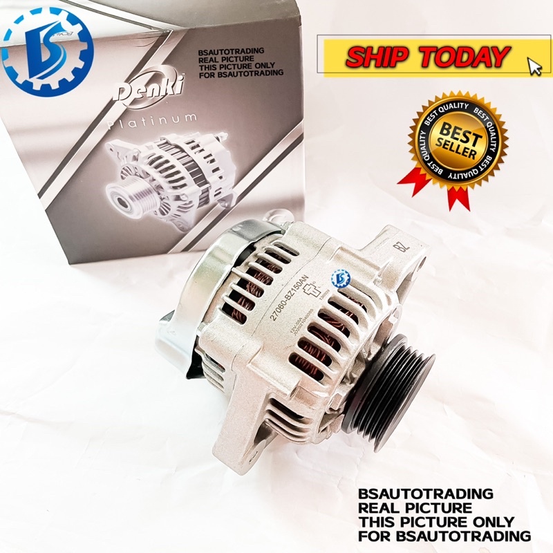 NEW DENKI KELISA KENARI VIVA KEMBARA OLD ALTERNATOR 55A 12V 2pin 4pk ...