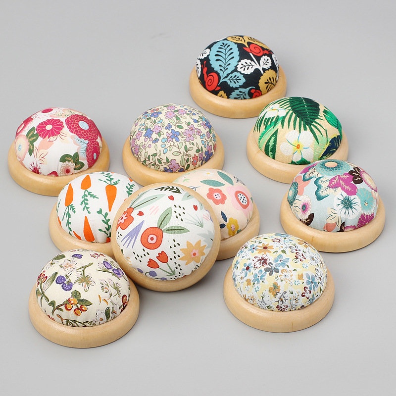 (KB2876) PREORDER JAPANESE MINI HANDMADE DIY WOODEN BASE PIN CUSHION ...