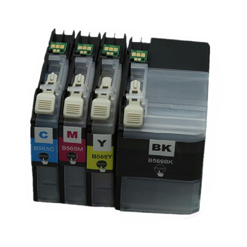 LC563 LC567 XL LC569 XL LC565 LC-563 LC-567 LC-565 LC-569 XL Compatible 4 Multi Ink Cartridge ...