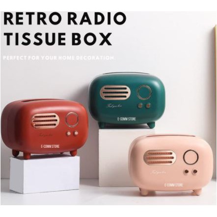 [Ready Stock] Vintage Radio Tissue Box [Ready Stock] | Shopee Malaysia