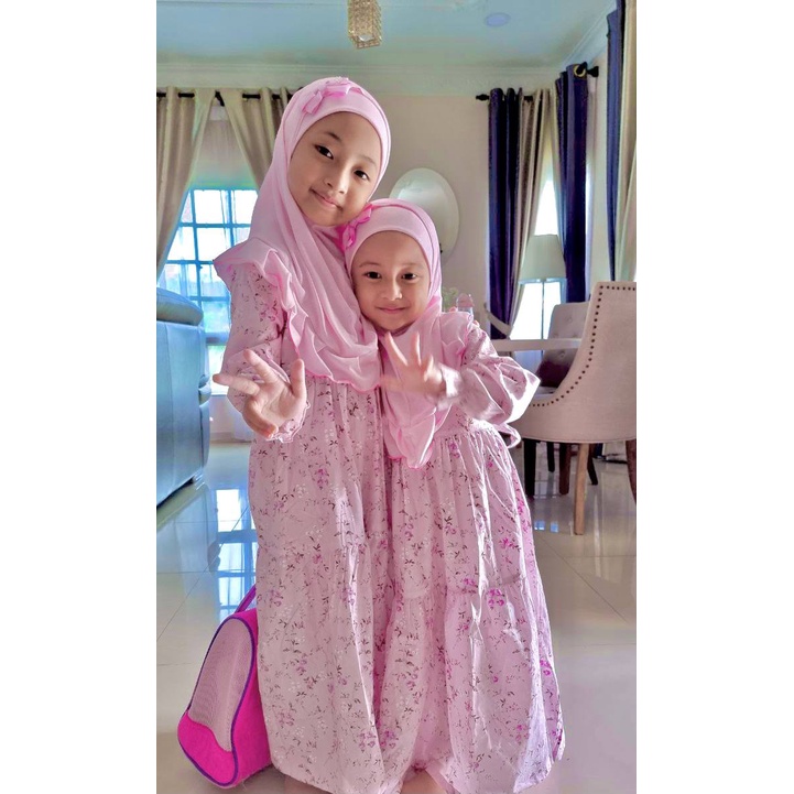 Dress floral Bertingkat ( RAYA EDITION ) | Shopee Malaysia