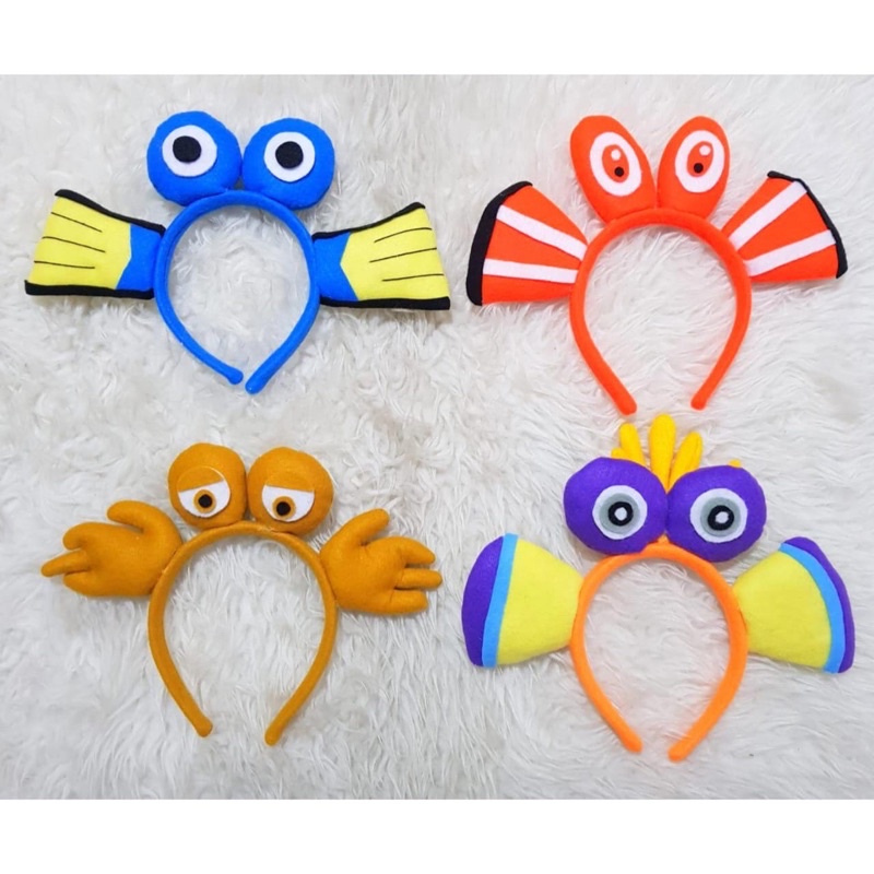 Nemo Dori Bloat Headband Ted Finding Nemo Movie Nemo Costume Nemo Fish ...